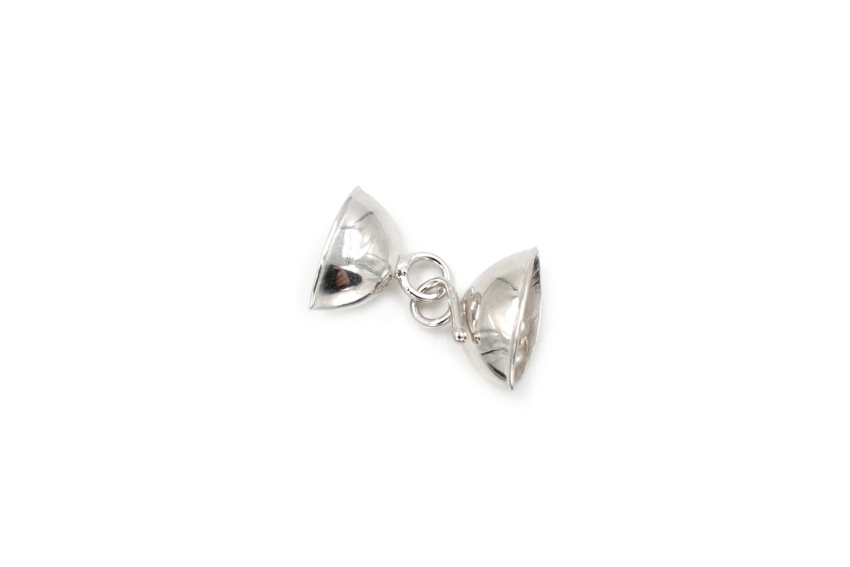 Argento 925 chiusura coppiglie navetta 30x15mm Rodiato - Semilavorati ...
